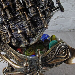 Interior Toy-casket riding Castle, a Large Unique Fairy Box on Wheels ...