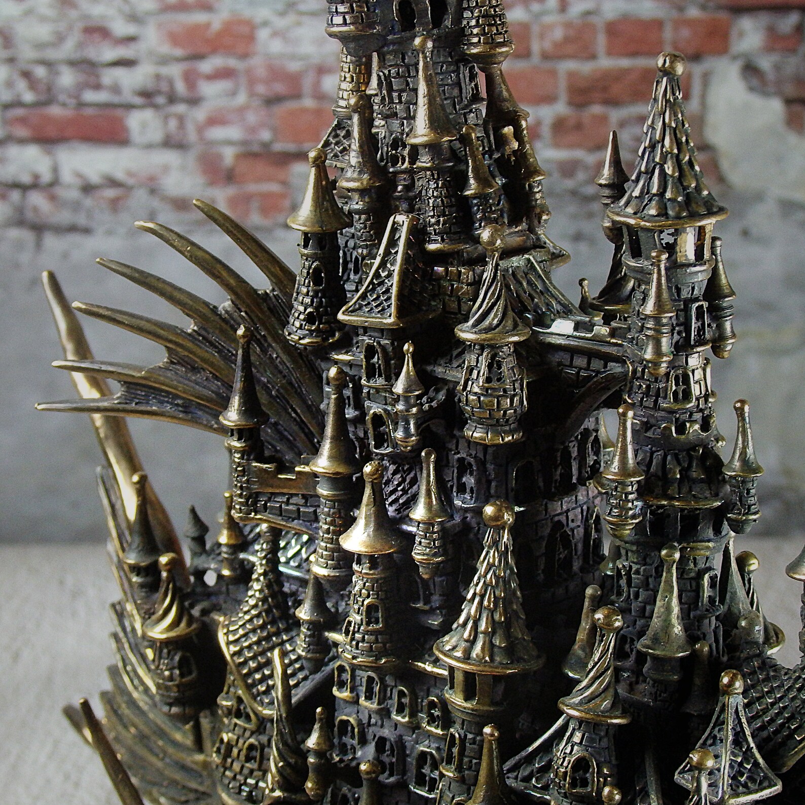 Interior toy-casket Riding Castle a large unique | Etsy