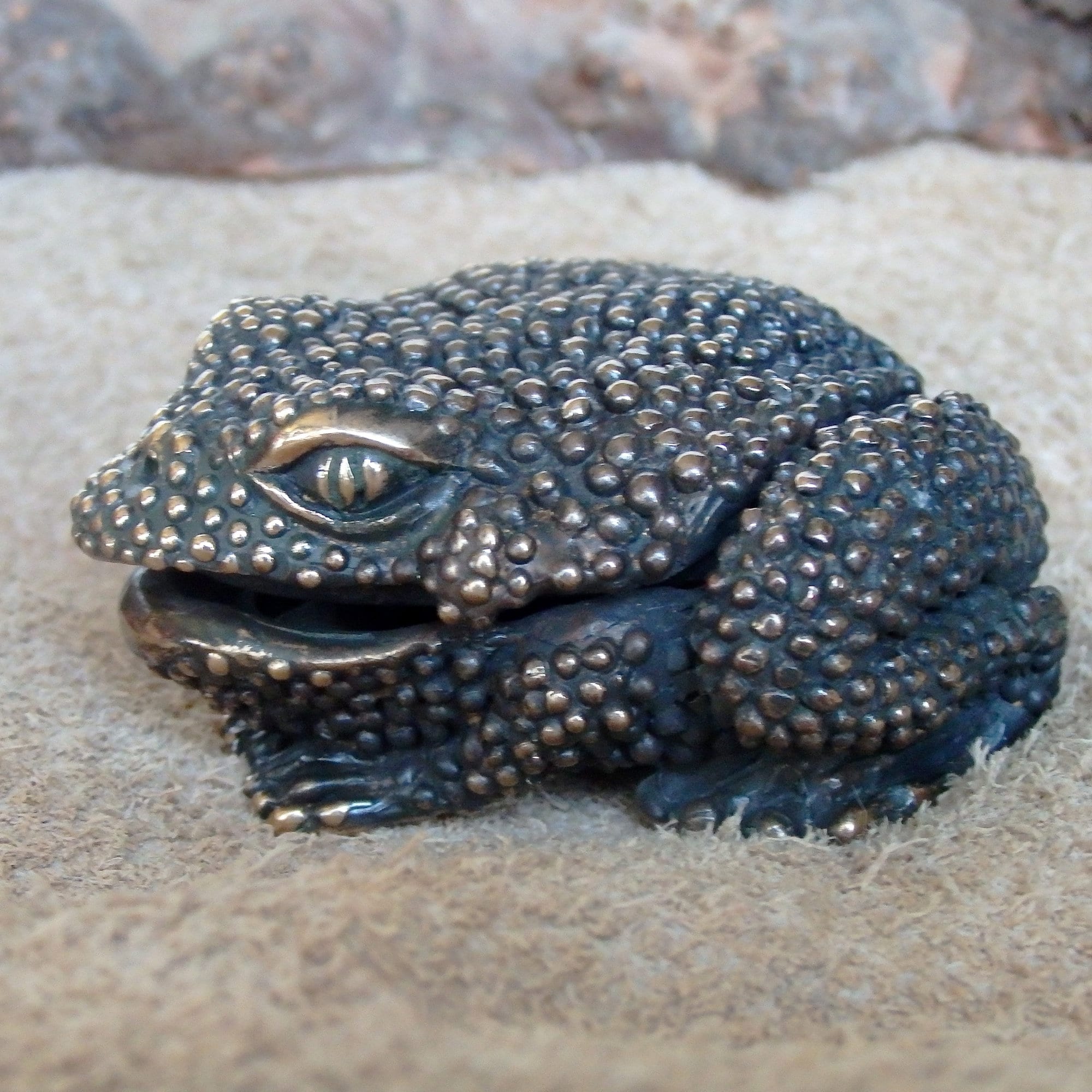 Ashtray frog Designer Casket With Magnet Lid - Etsy