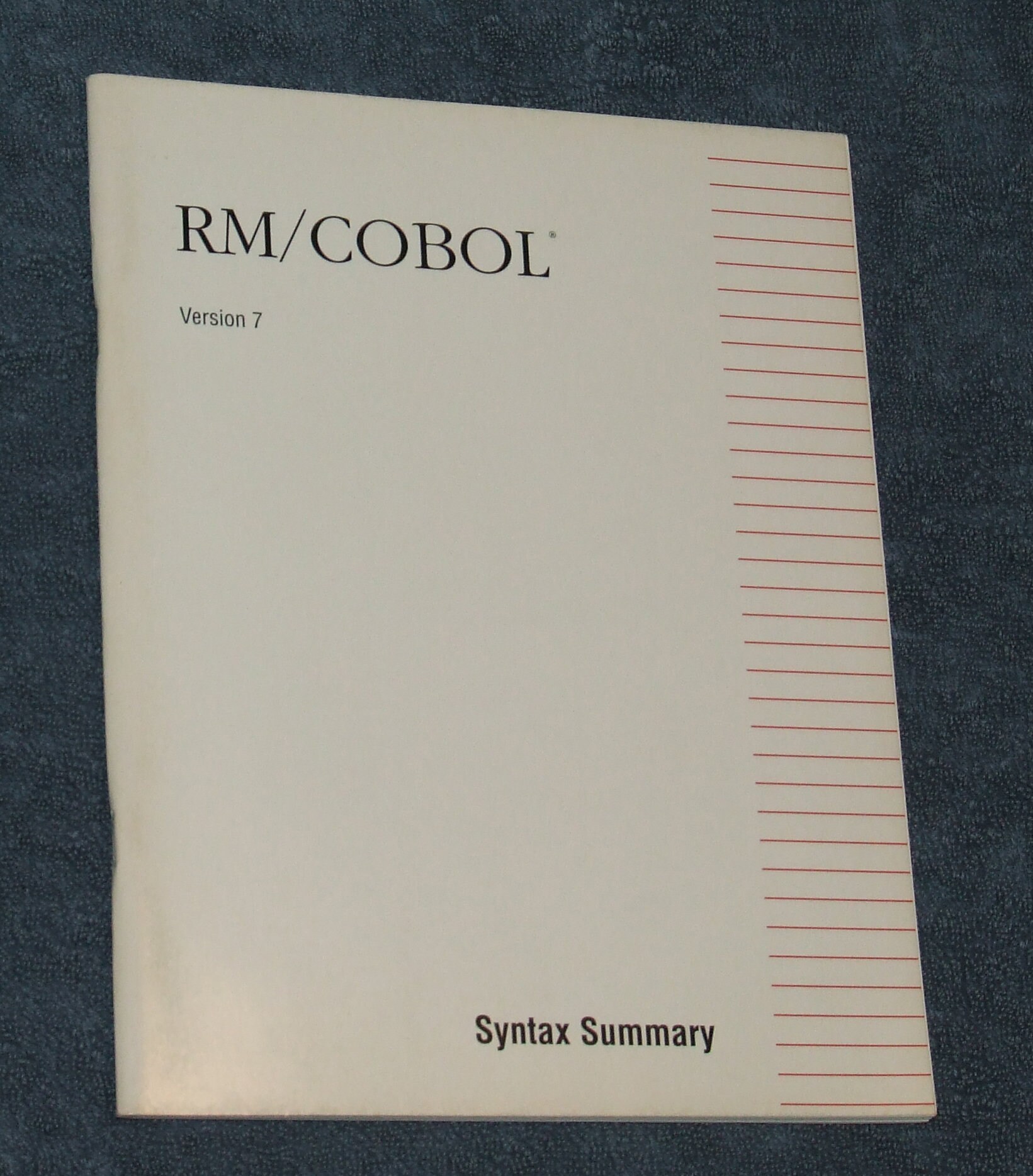 Liant RM/COBOL Development System for Unix, Linux and Windows - Etsy