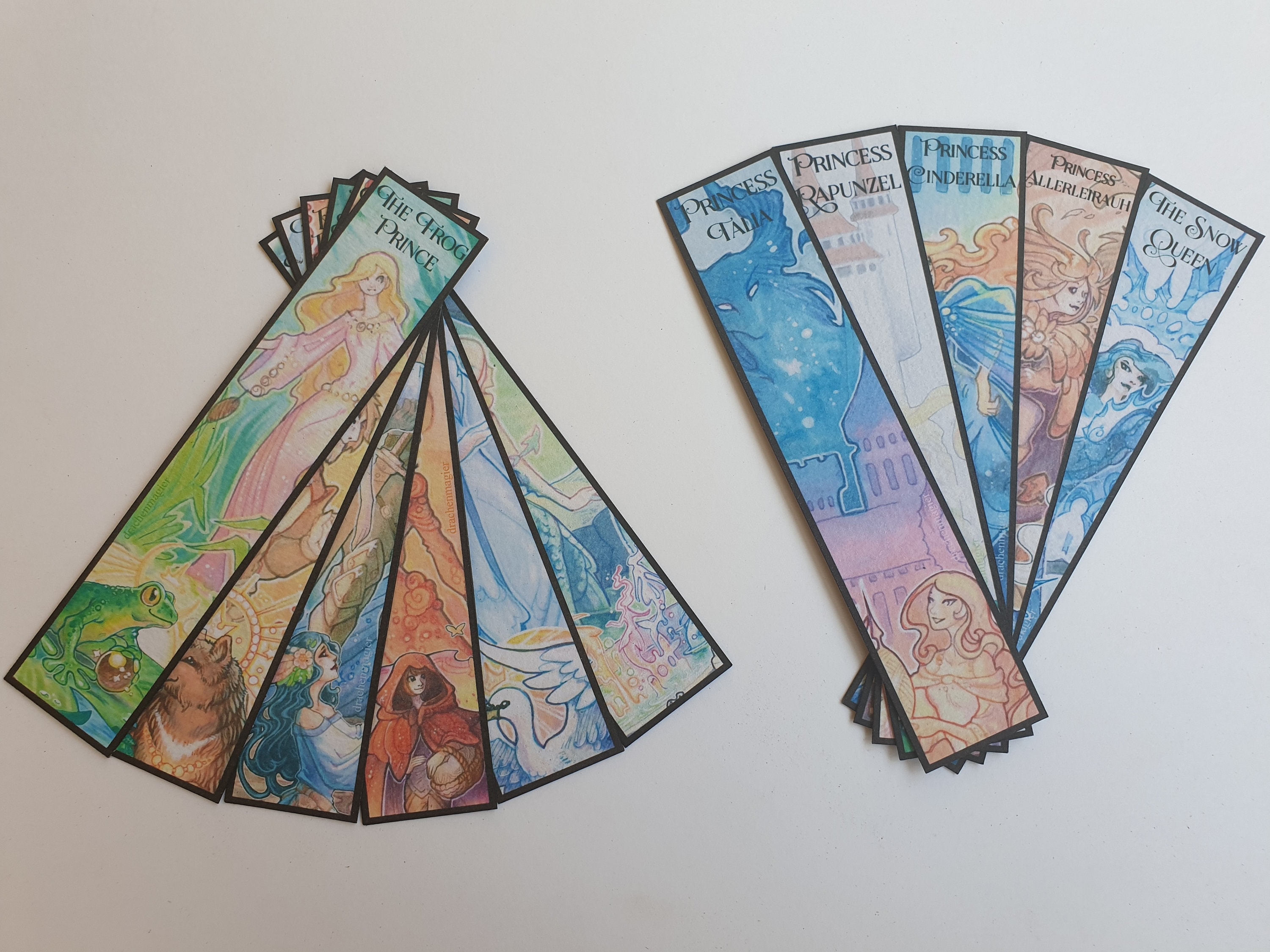 Princess Rapunzel Bookmark Fairest Trilogy Fairy Tales Dame - Etsy