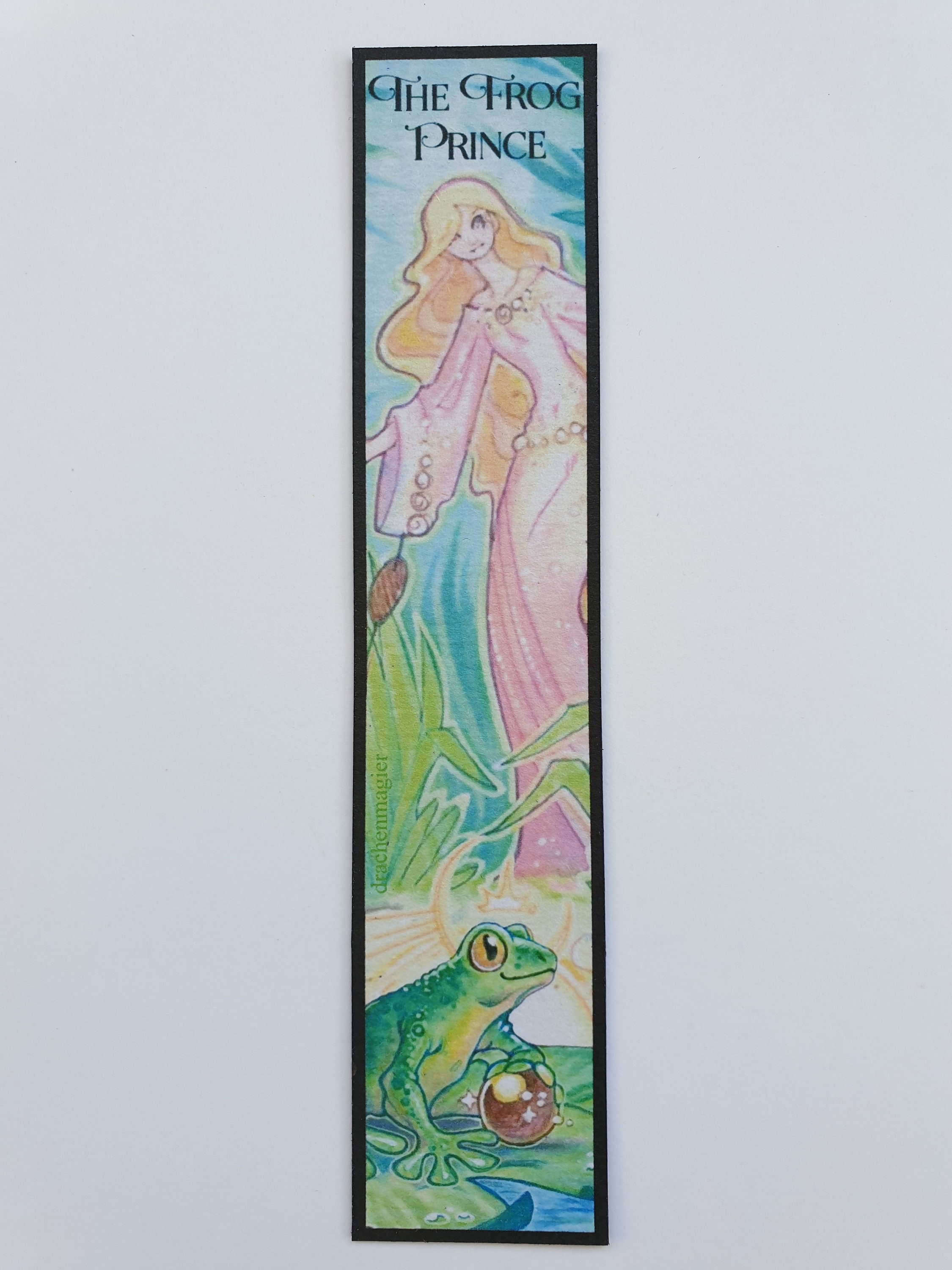 The Frog Prince Bookmark Fairest Trilogy Fairy Tales Frog | Etsy
