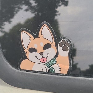 Furry Friends Window Peeker - Etsy