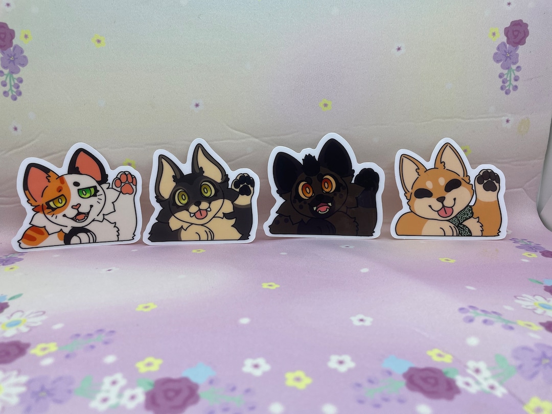 Furry Friends Window Peeker - Etsy
