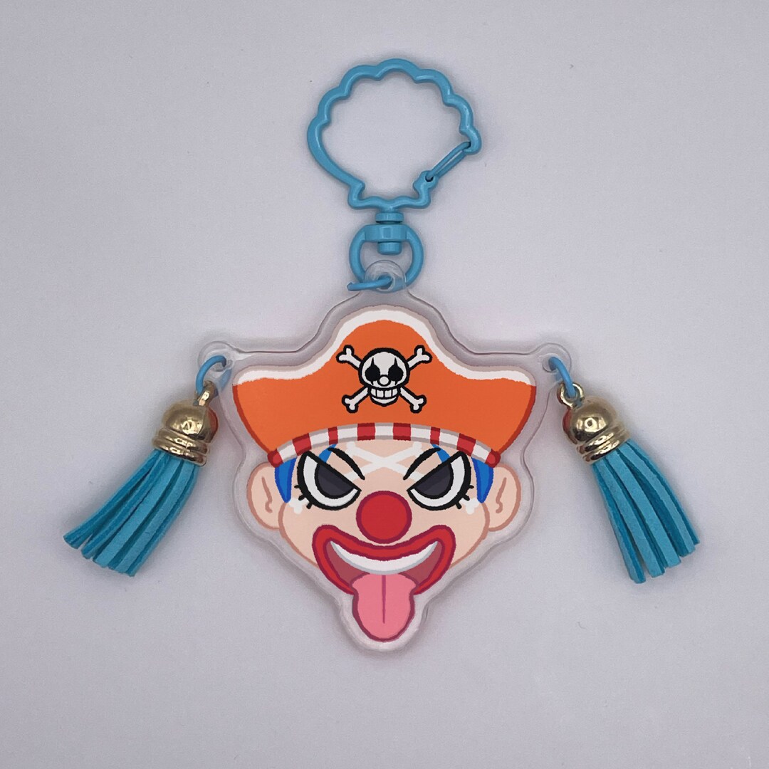Pirate Clown OP Dangle Keychain - Etsy