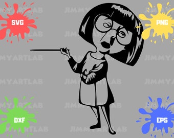 Edna mode svg | Etsy