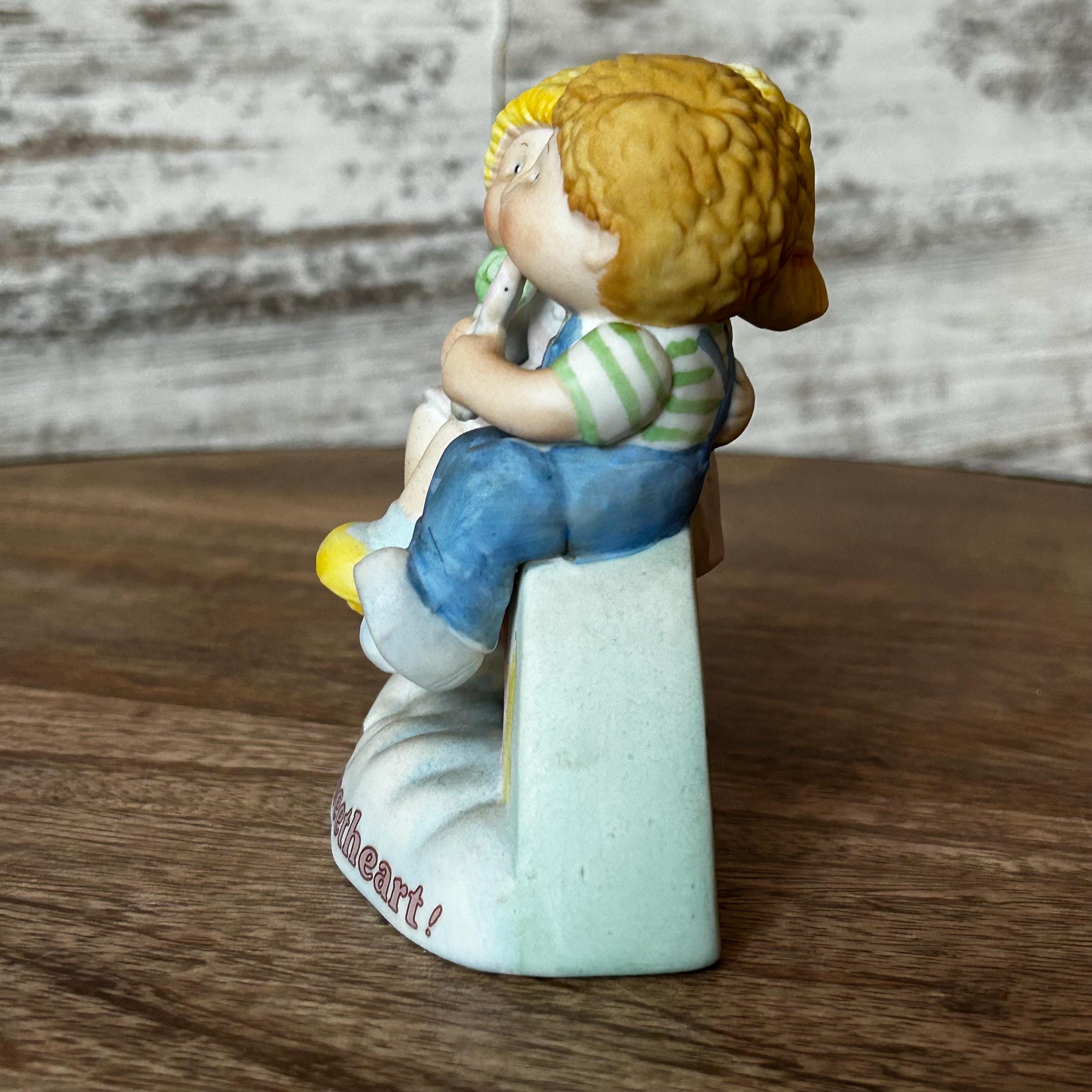 Cabbage Patch Kids Seesaw Figurine Ceramic/porcelain “playground Fun ...