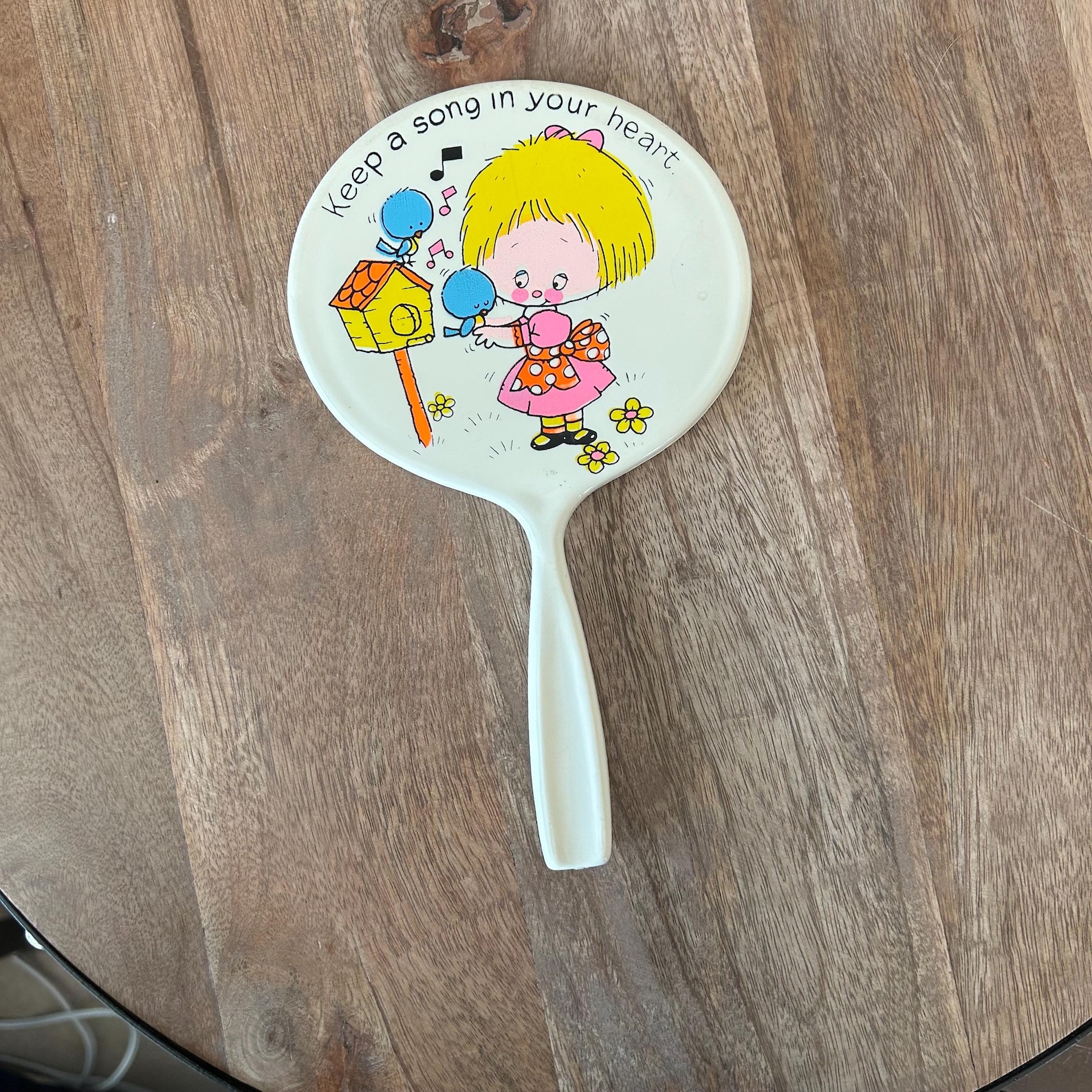 Vintage 60s 70s Tinkerbell Tom Fields Mirror Girl Vanity Rare Girls ...