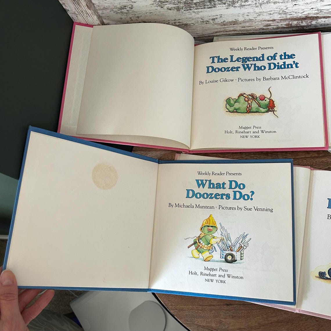 Lot of 4 Fraggle Rock Books HBO Vintage Jim Henson's Muppets Weekly ...