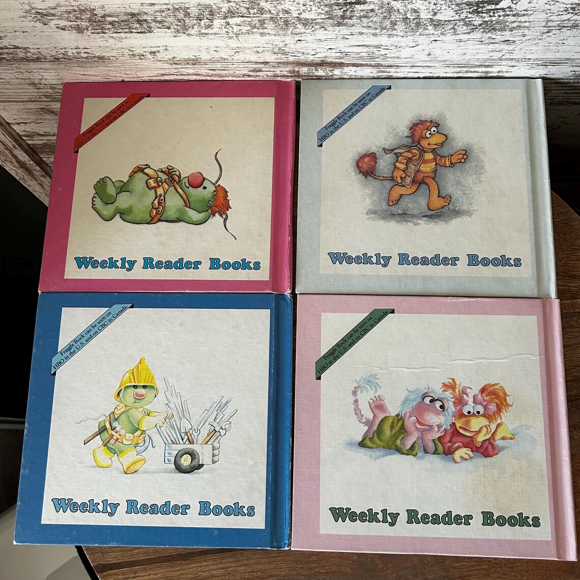 Lot of 4 Fraggle Rock Books HBO Vintage Jim Henson's Muppets Weekly ...