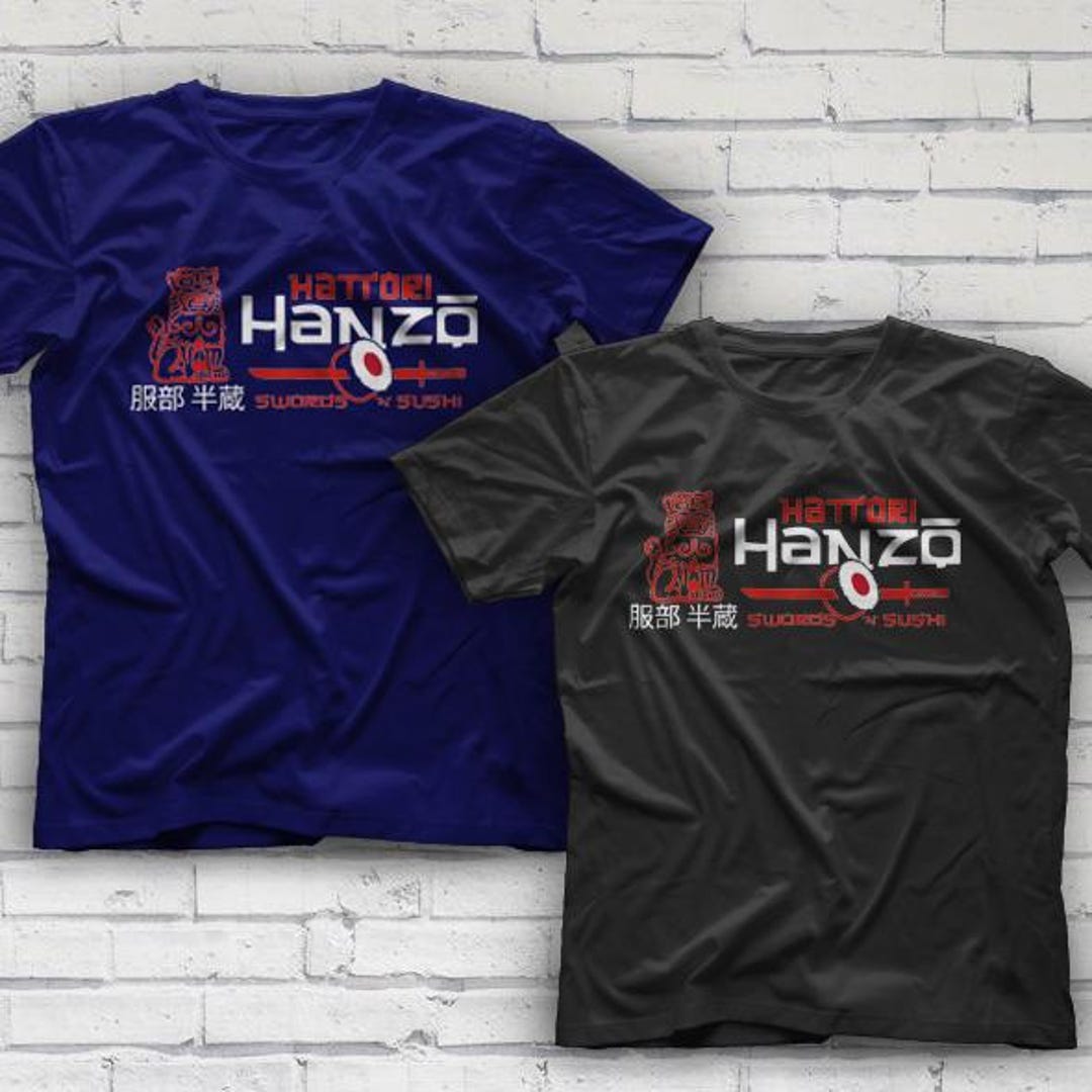 Ninja Samurai Kill Bill Hattori Hanzo Katana Swordsmith Japanese T ...