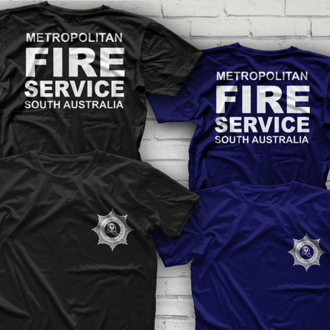 Metropolitan Fire Service South Australia T-shirt - Etsy