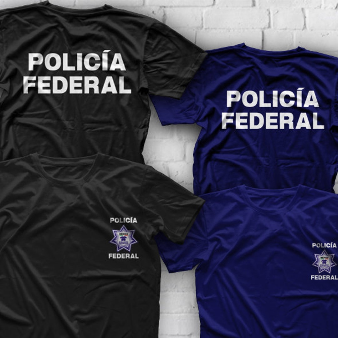 SWAT Police MEXICO Policía Federal Preventiva Mexican T-shirt Size S ...