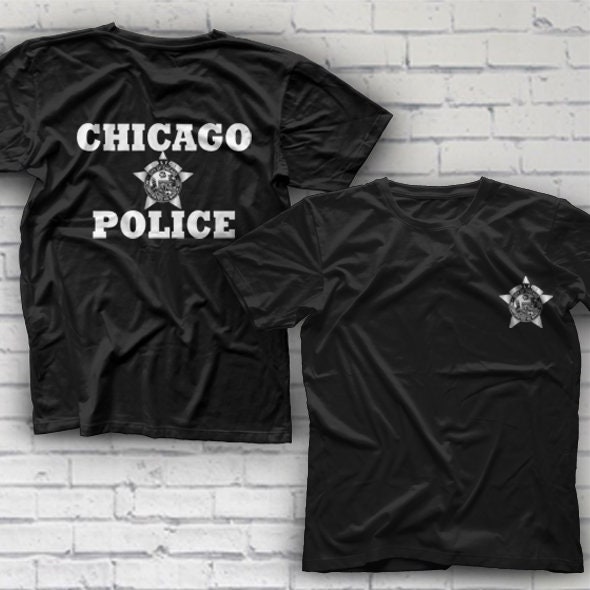 CPD Chicago Police Department Fire Department Military T-shirt Size S ...