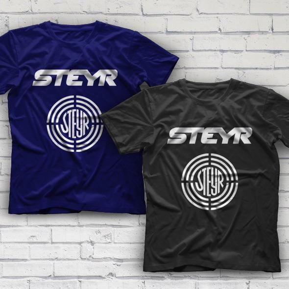 Steyr Arms Austria Army Gun Pistol Riffle Military T-shirt Size S-2XL ...