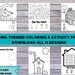 Real Estate Coloring Pages Download 11 Designs Home Themed - Etsy
