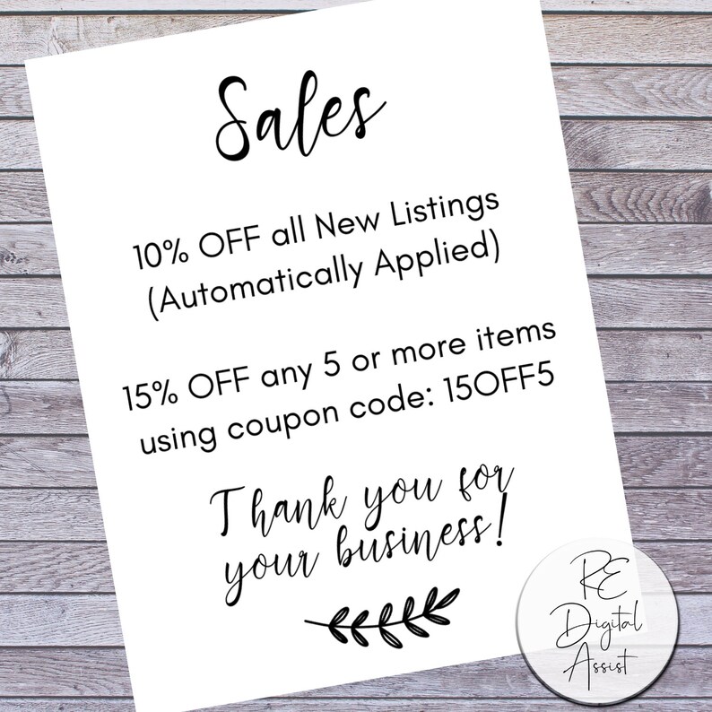 Open House Welcome Sign Printable Real Estate Agent Broker | Etsy