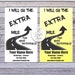 Referrals Extra Mile Printable Tags Labels | Real Estate Mortgage ...