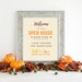 Fall Printable Open House Real Estate Sign, Download Real Estate Agent ...