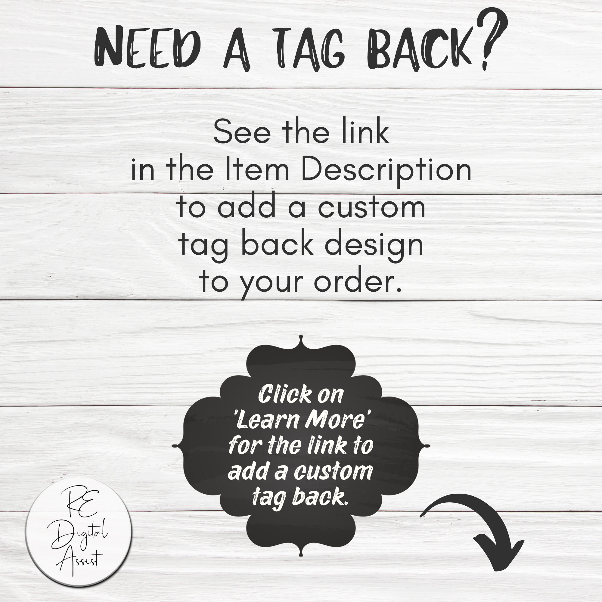 Home Improvement Gift Tags, Printable Business Client Referral Buyer ...