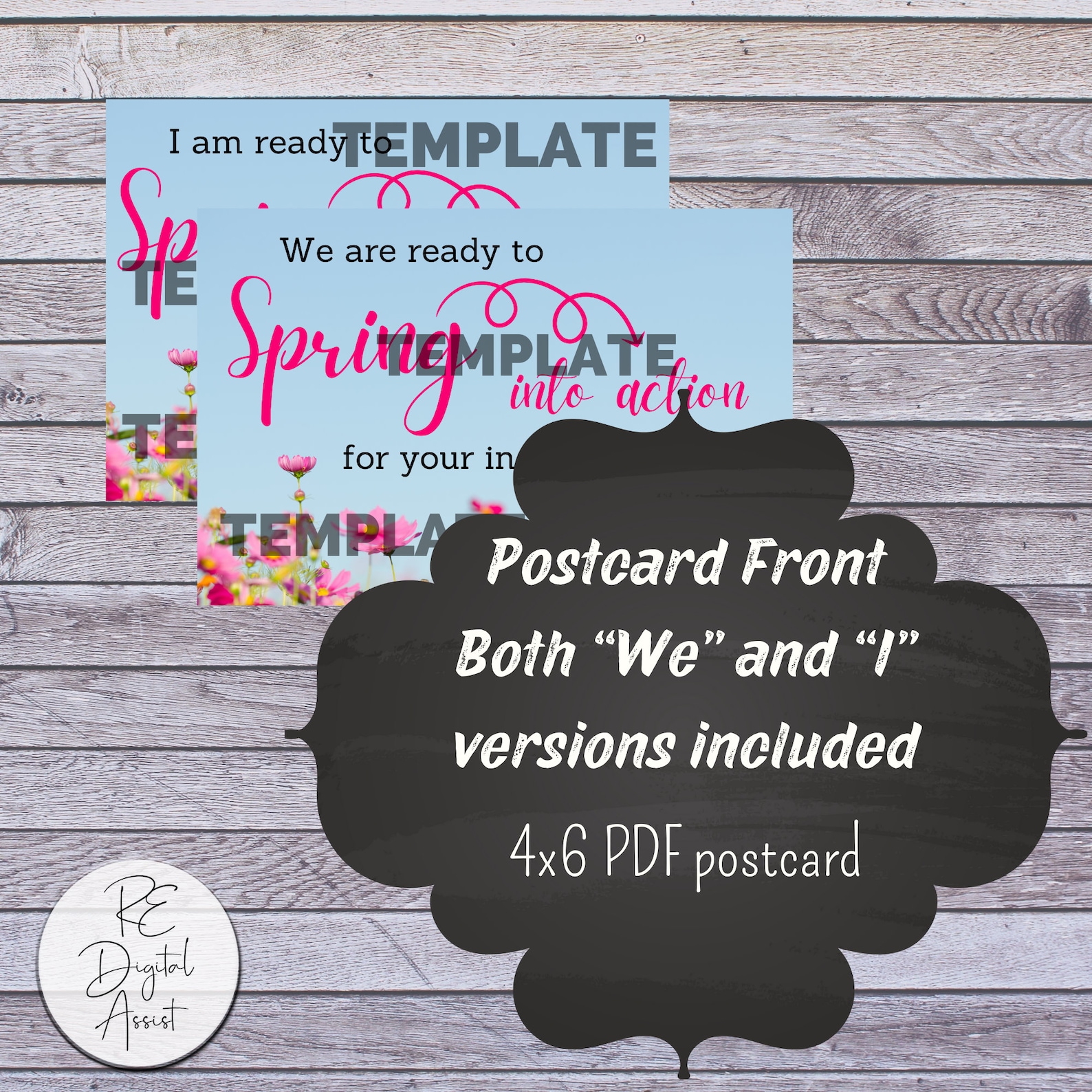 Spring Insurance Marketing Postcard | Lead Generation Business March ...