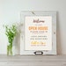 Fall Printable Open House Real Estate Sign, Download Real Estate Agent ...