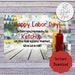 Labor Day TEAM Real Estate Marketing 4x6 Postcard, Summer S Farm Door ...