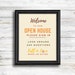 Fall Printable Open House Real Estate Sign, Download Real Estate Agent ...