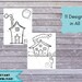 Real Estate Coloring Pages, Download 11 Designs Home Themed Kids ...