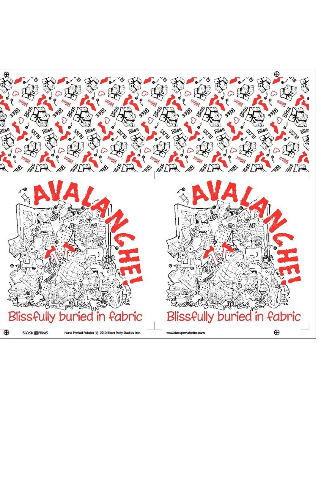Avalanche Sewing Machine Cover Pattern and Panel - Etsy