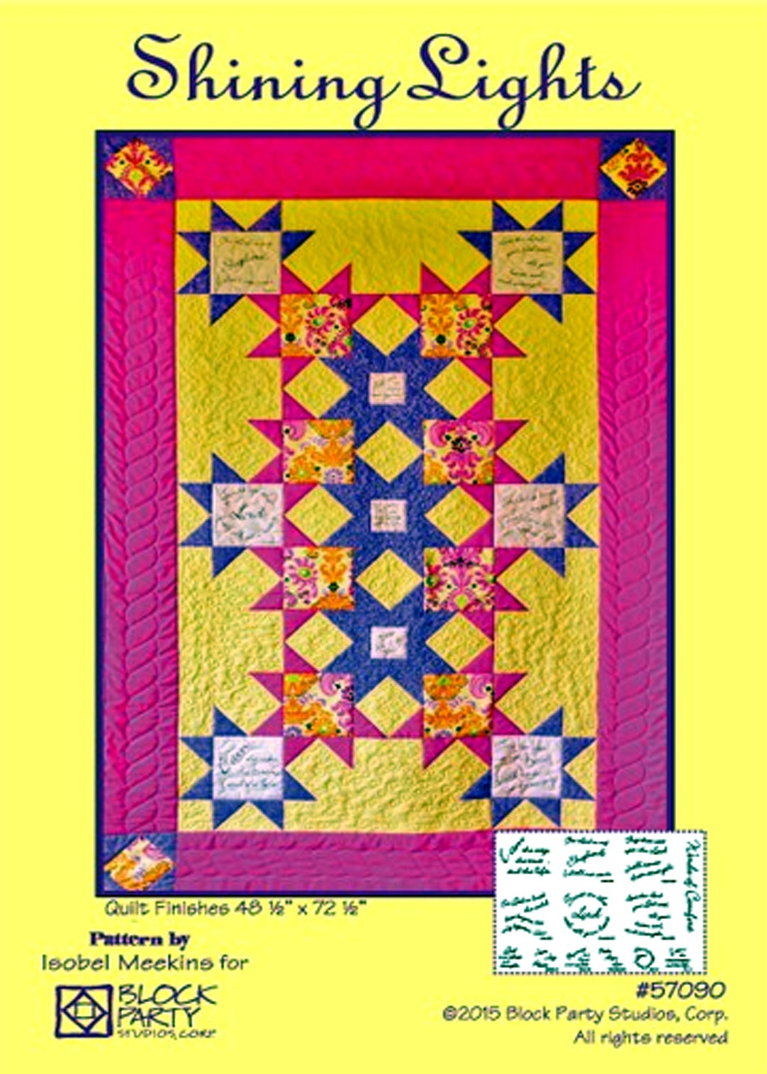 Shining Lights Pattern and Words of Comfort Pattern - Etsy