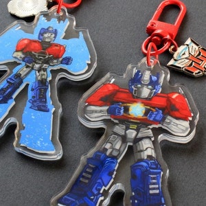 TF One Orion Pax / Optimus Prime Acrylic Keychain - Etsy
