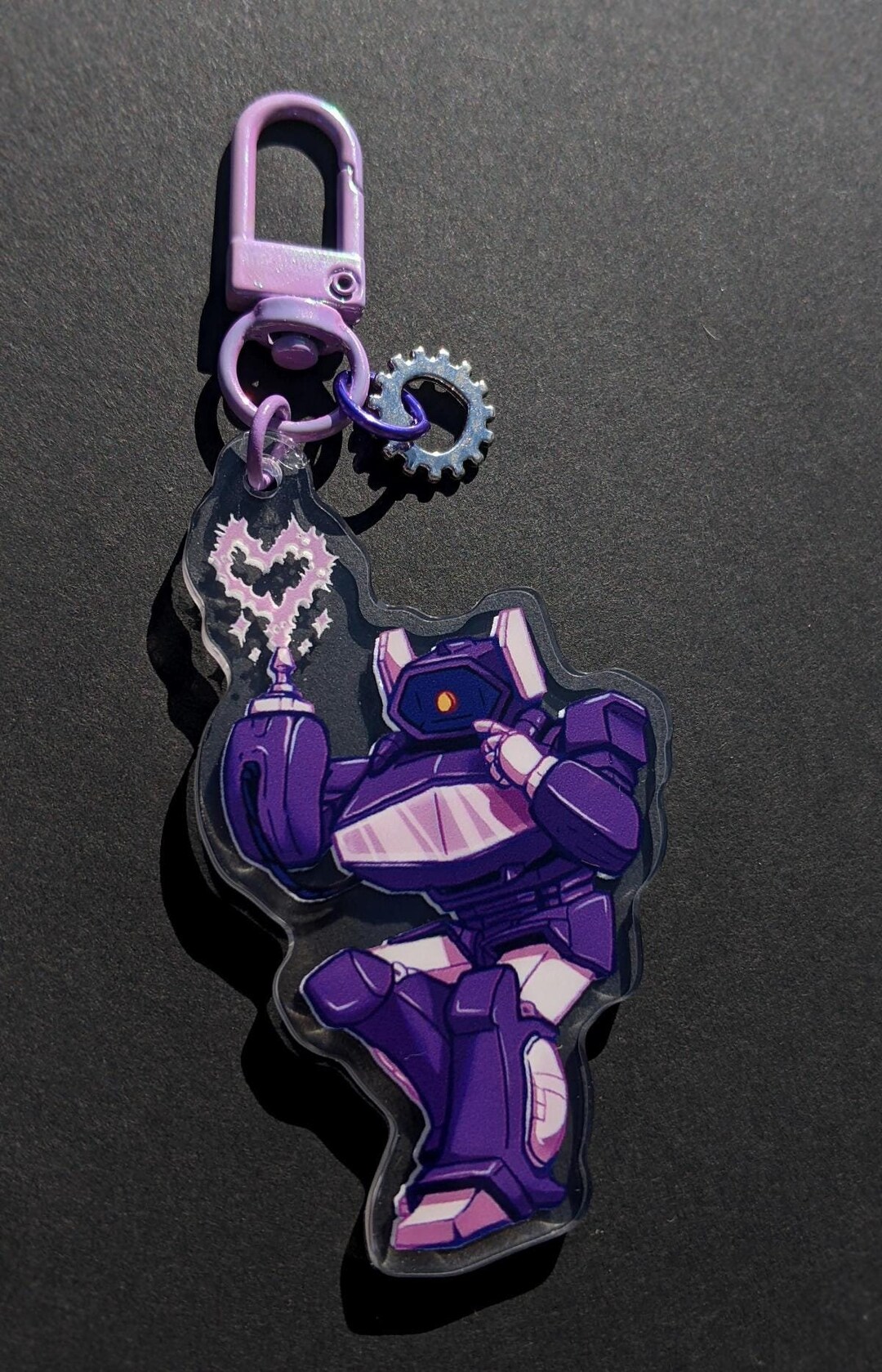 TF Shockwave 2" Acrylic Keychain - Etsy