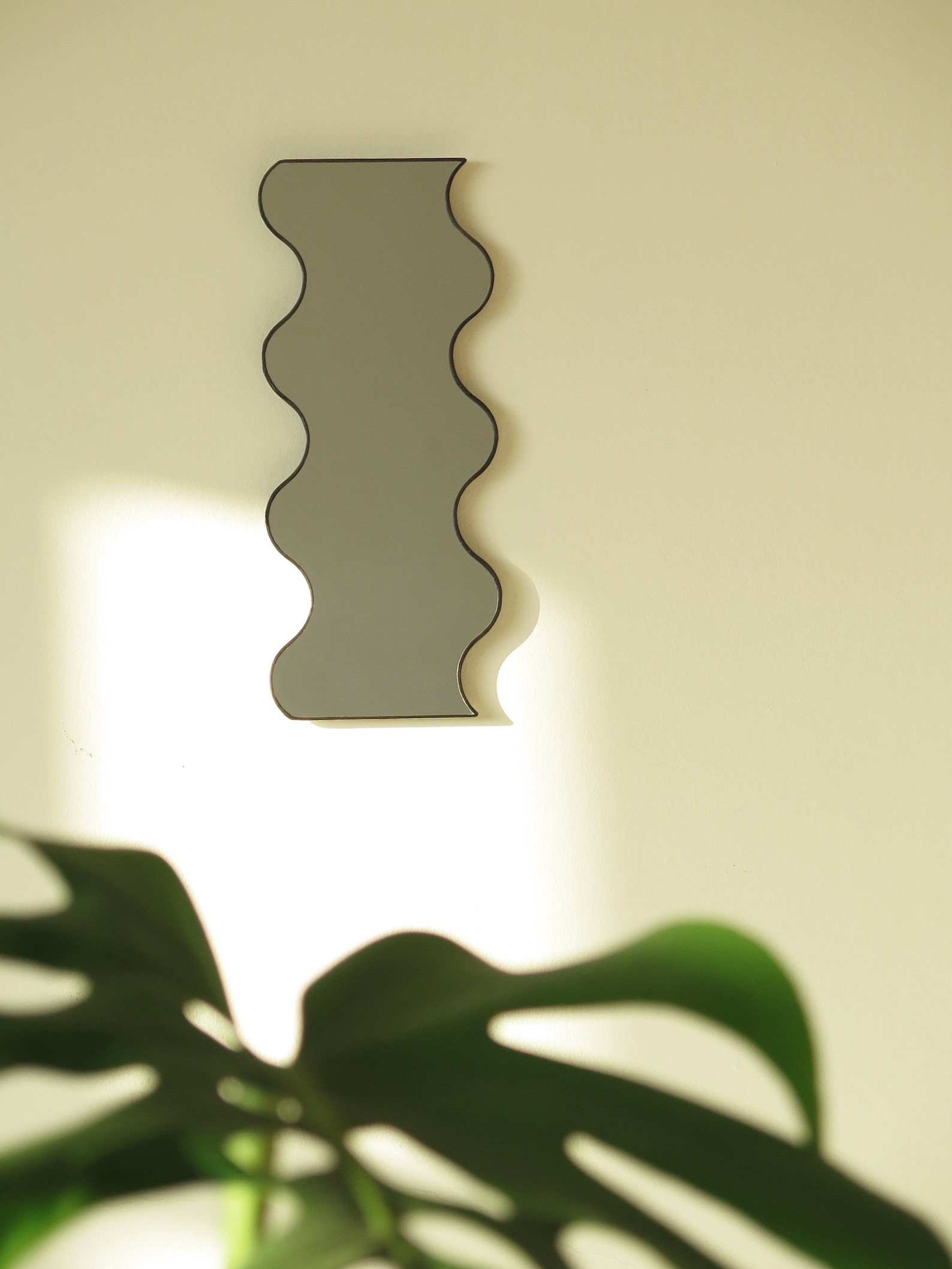 Wavy Mirror Squiggle Wall Decor Irregular Home Objects - Etsy