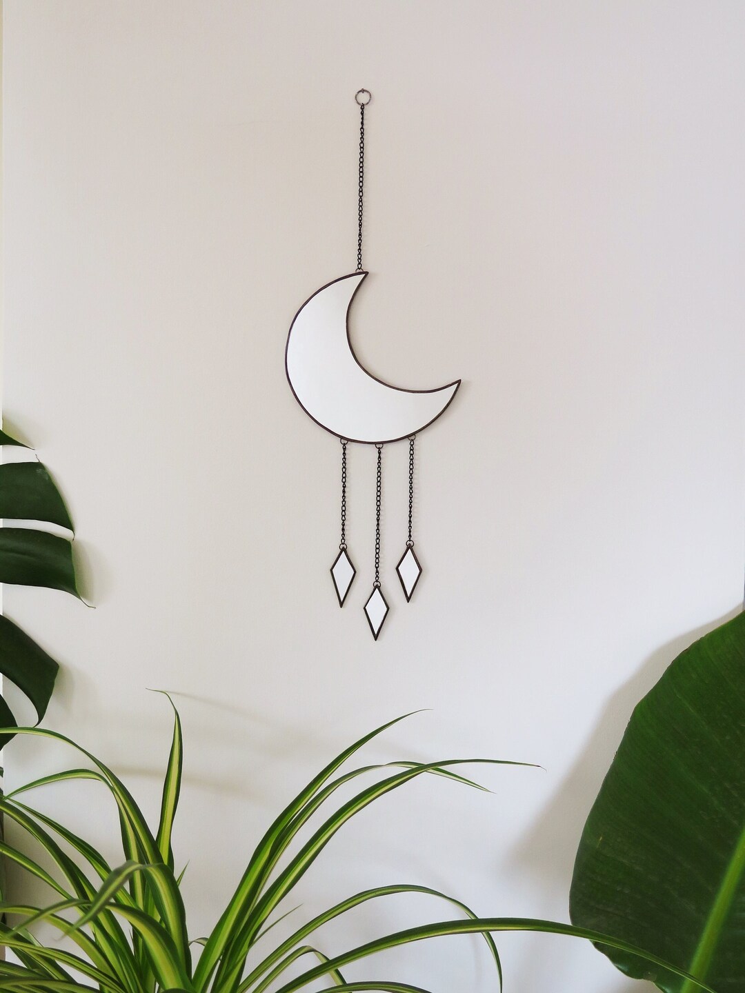 Celestial Wall Decor, Moon Wall Hanging, Celestial Wall Art, Wall Decor ...