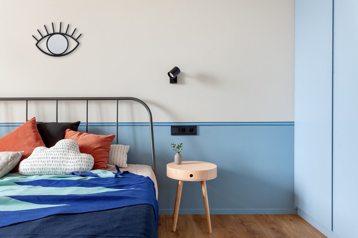 Evil Eye Mirror Boho Decor Bohemian Wall Art Eye Shaped - Etsy