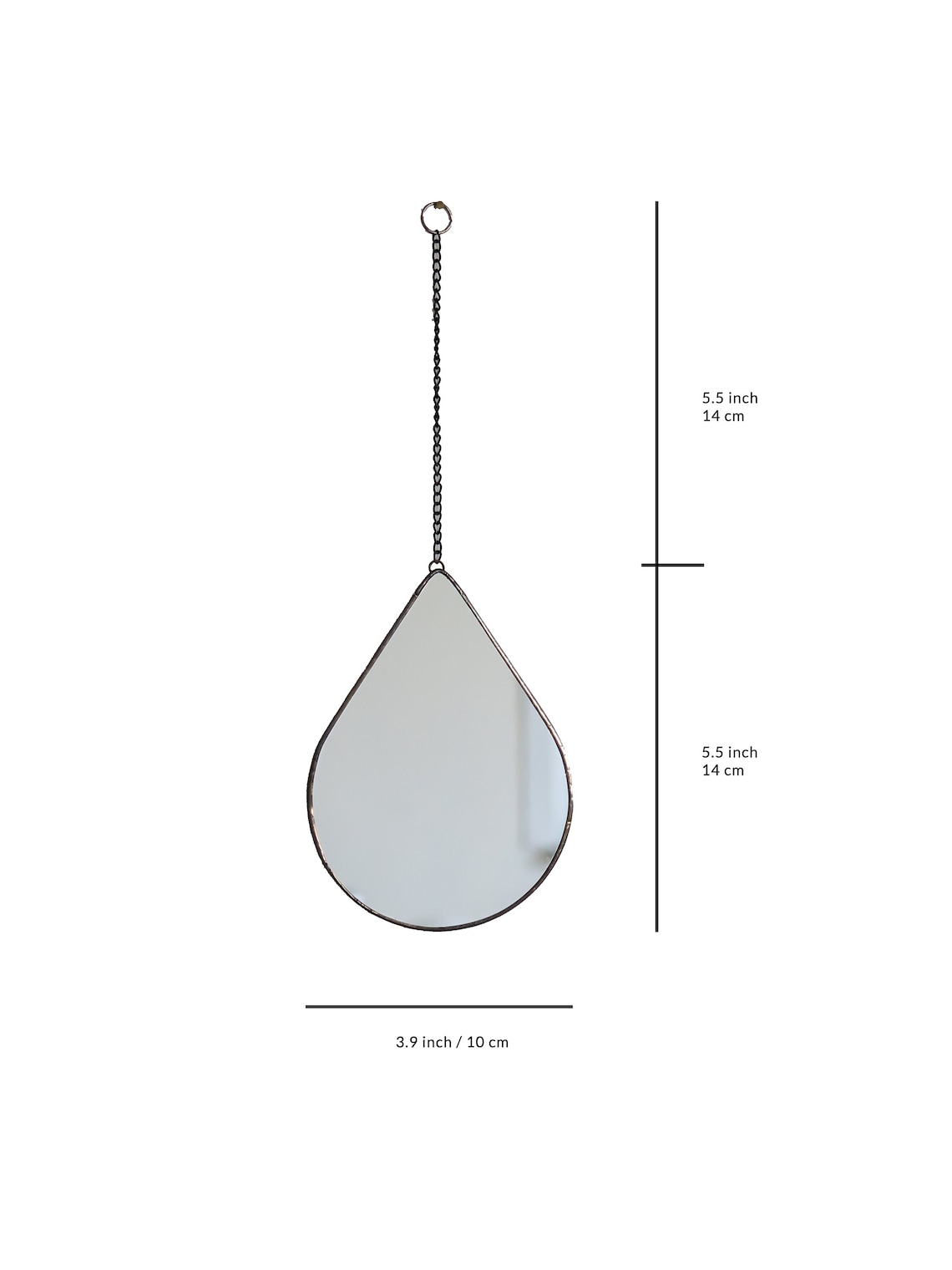 Water Drop Decorative Mirrors Teardrop Wall Mirror Living - Etsy