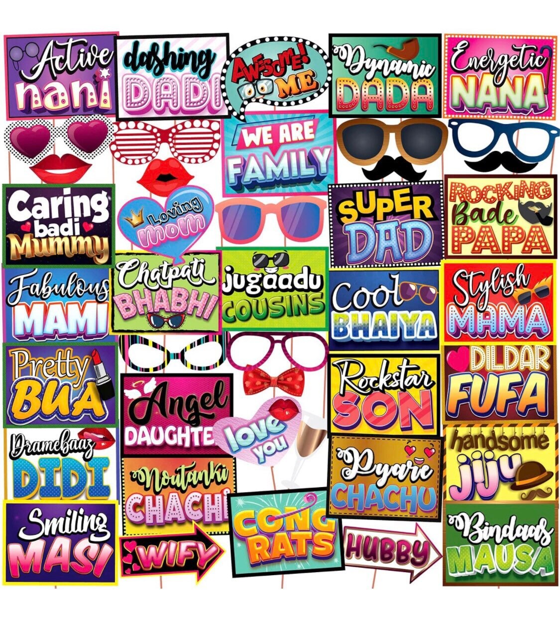 Party Props for Wedding, Party, Mehendi,haldi and Other Functions. FREE ...