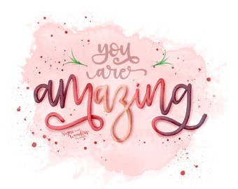 You are amazing | Etsy