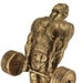 Deadlift Standing Male W Optional Base + Personalized Custom Engraving ...