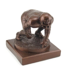 Large Lineman Down With Optional Base + Personalized Custom Engraving ...