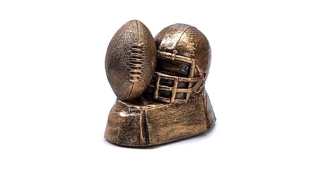 Football Theme With Optional Base + Personalized Custom Engraving ...