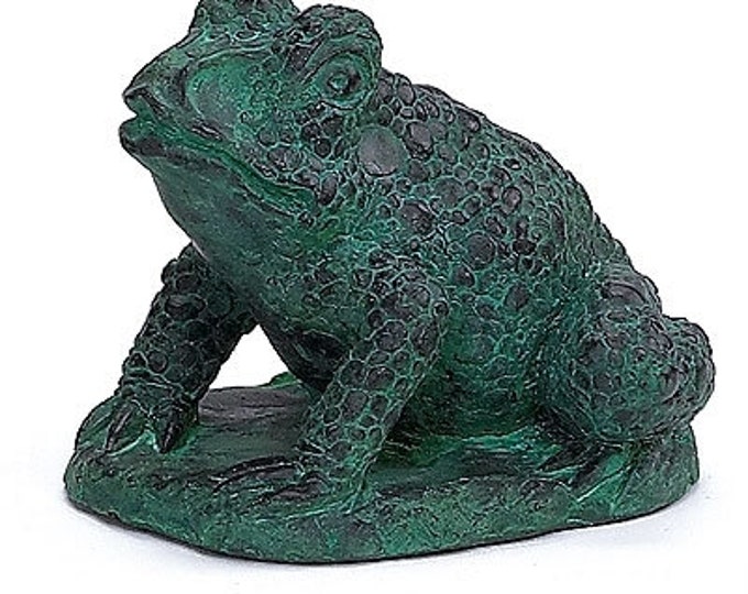 Large Toad With Optional Base Custom Engraving, Large Toad, Frog, Toad ...