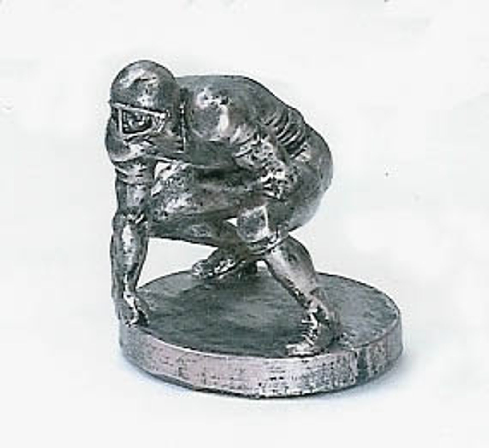 Football Lineman Down W Optional Base + Personalized Custom Engraving ...