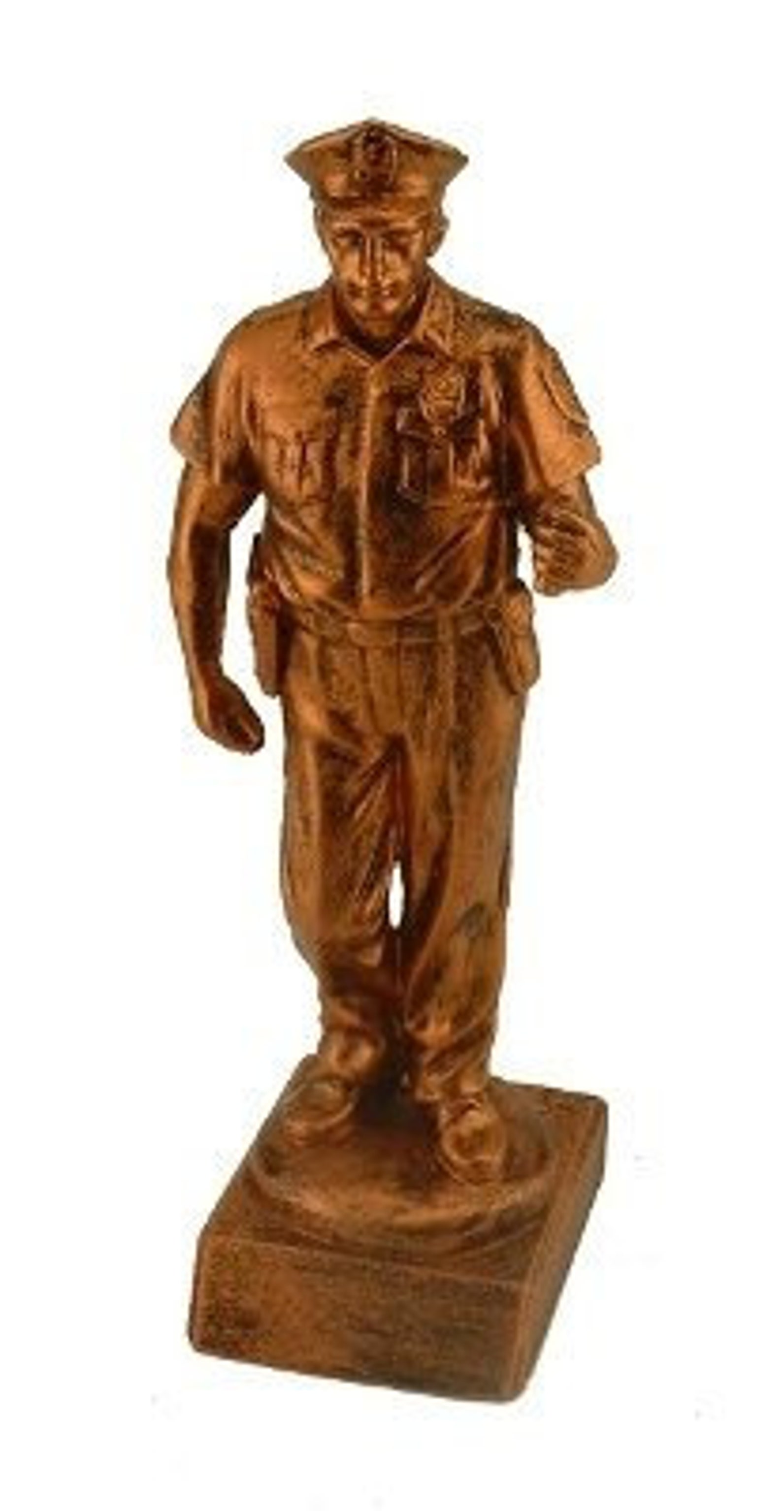 Classic Policeman Statue W Optional Base Custom Personalized - Etsy