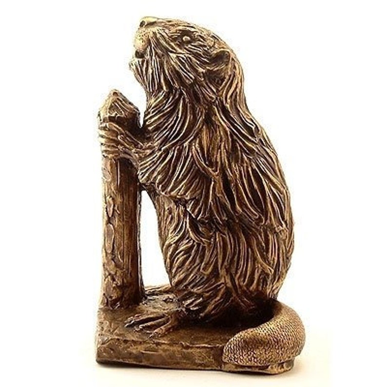 Beaver With Optional Wooden Base and Custom Engraving Beaver - Etsy