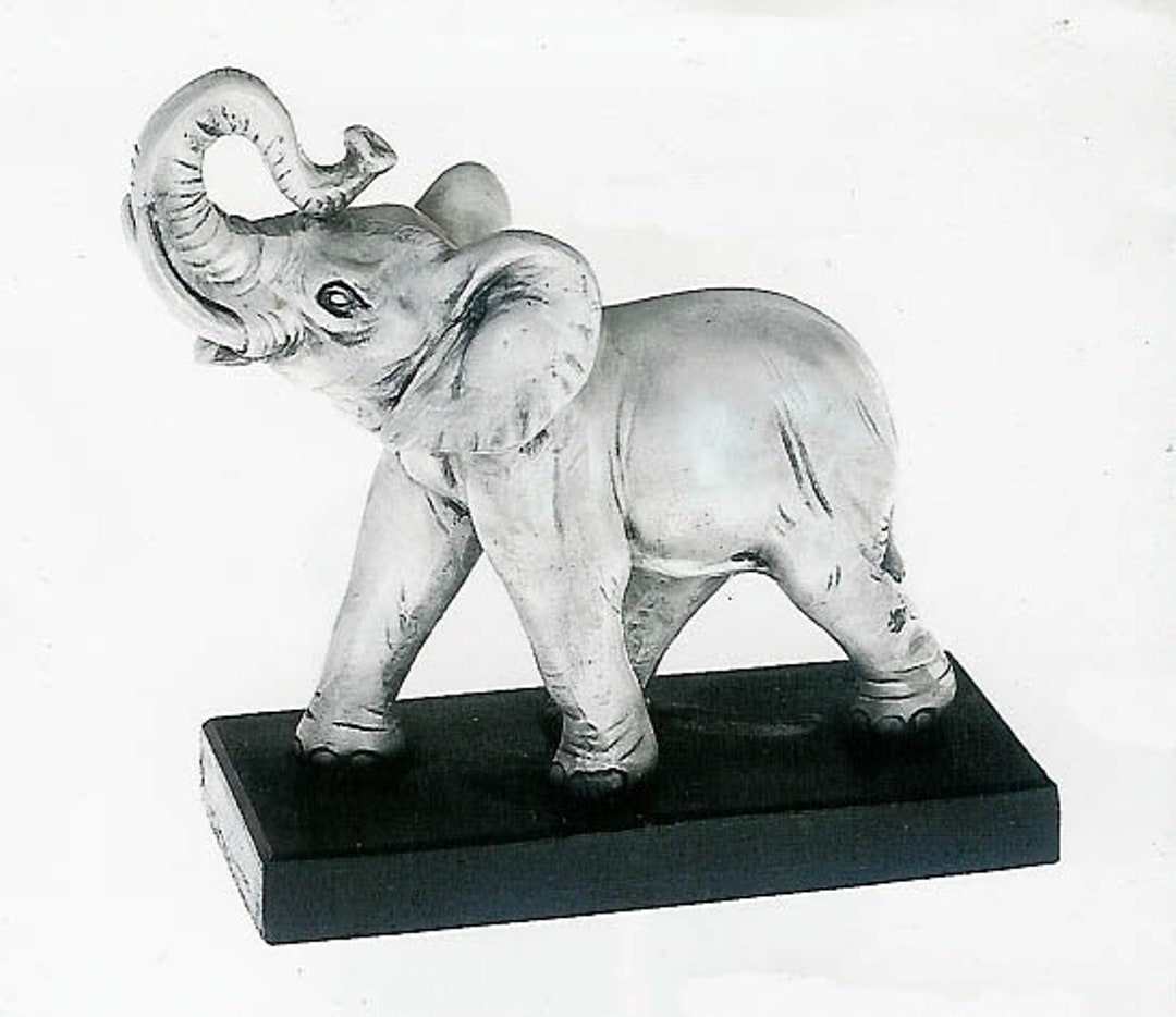 Standing Elephant With Custom Personalized Engraving, Custom Engraving ...