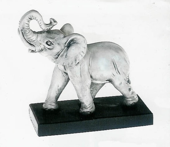 Standing Elephant With Custom Personalized Engraving Custom - Etsy