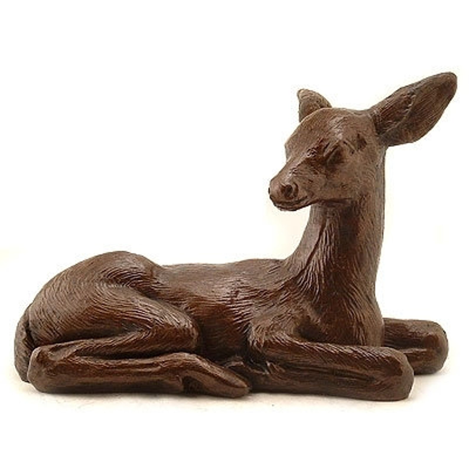 Fawn Statue With Optional Base + Custom Engraving, Fawn Statue, Fawn ...