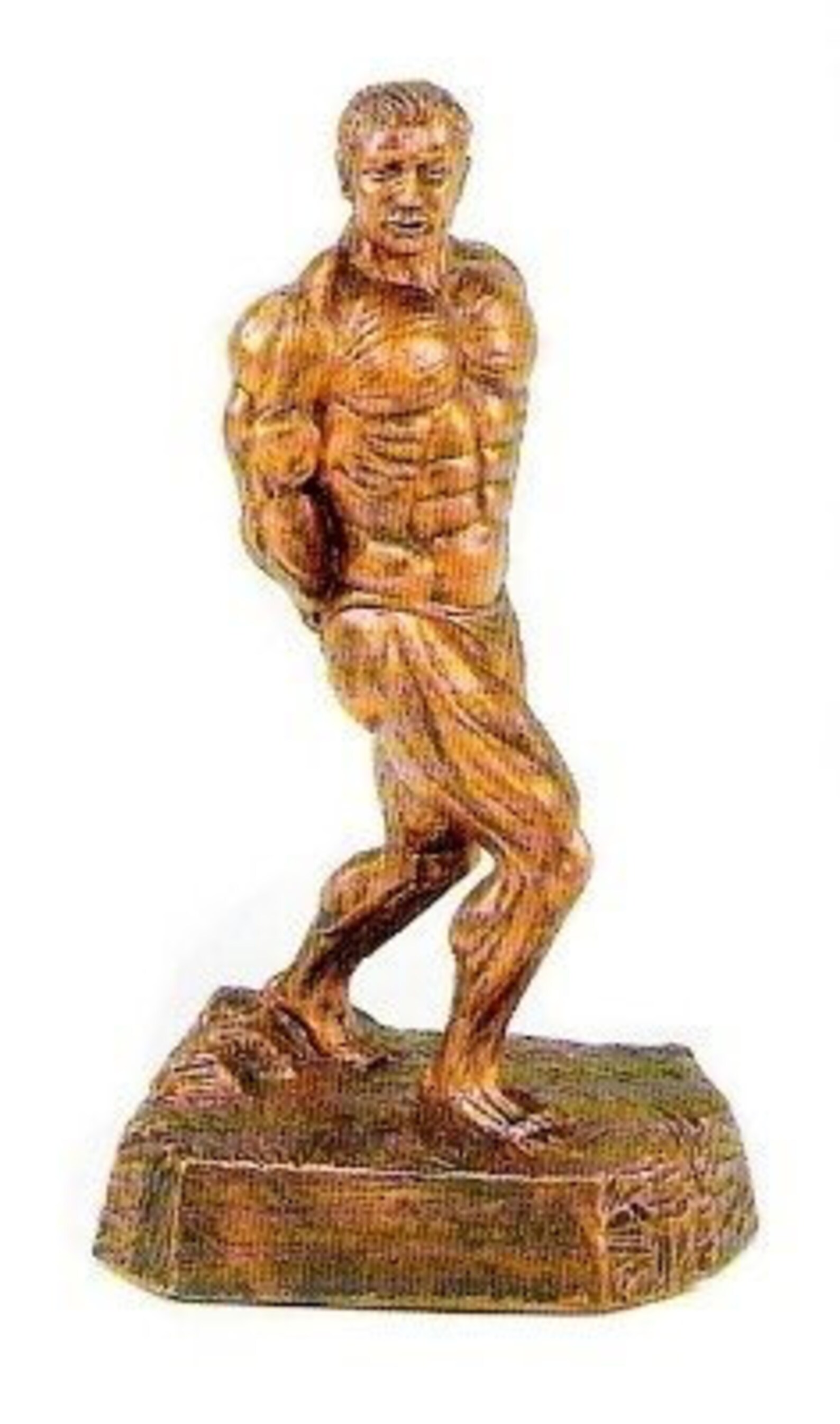 Posing Bodybuilder With Optional Base Custom Personalized - Etsy